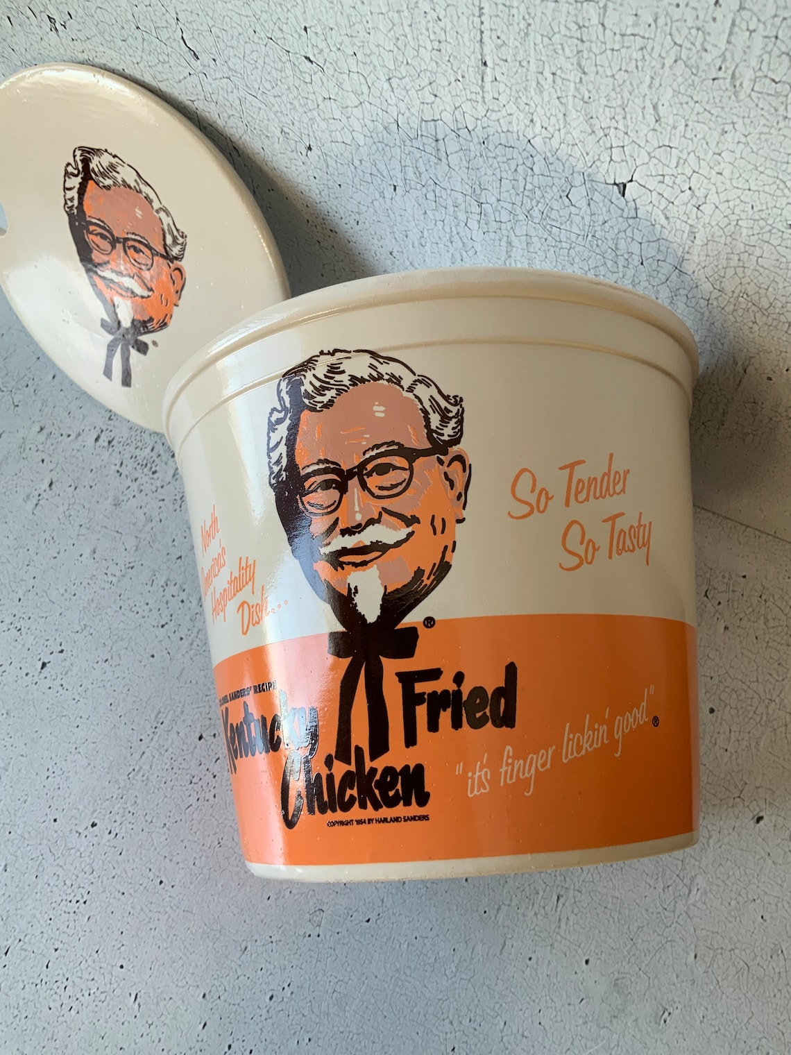 Ceramic KFC Bucket. Collectors Item. Vintage Fast Food Collectible ...