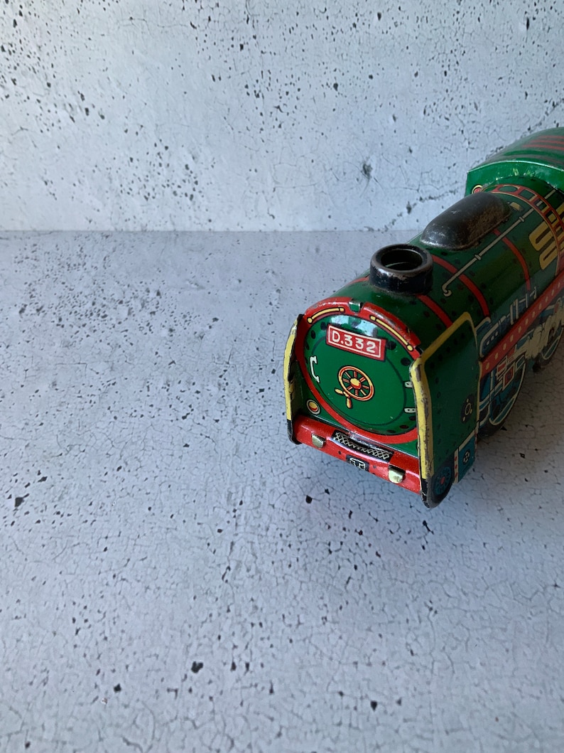 Hadson Friction Train. 1950s. Vintage Tin Toys. D332. - Etsy