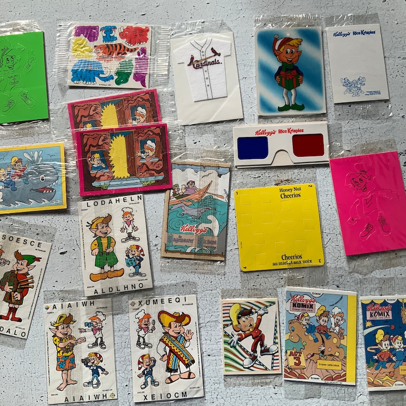 Cereal Box Prize - Etsy