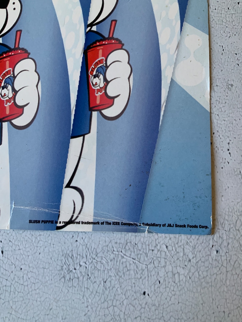 Slush Puppie Store Sign. Vintage Soda Ads. Convenience Store Promotion ...