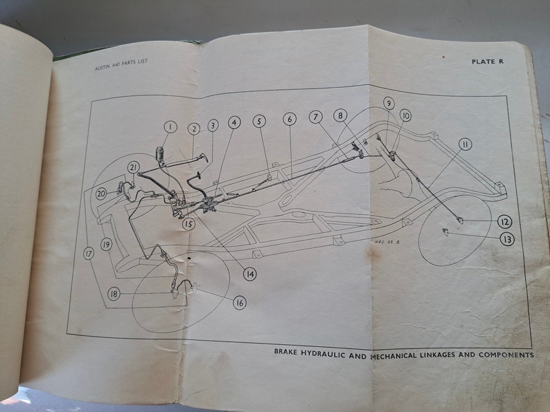 Austin A40 GS Parts List. Exploded Views. Saloon Cars. Gs.2 and G2 S.2 ...
