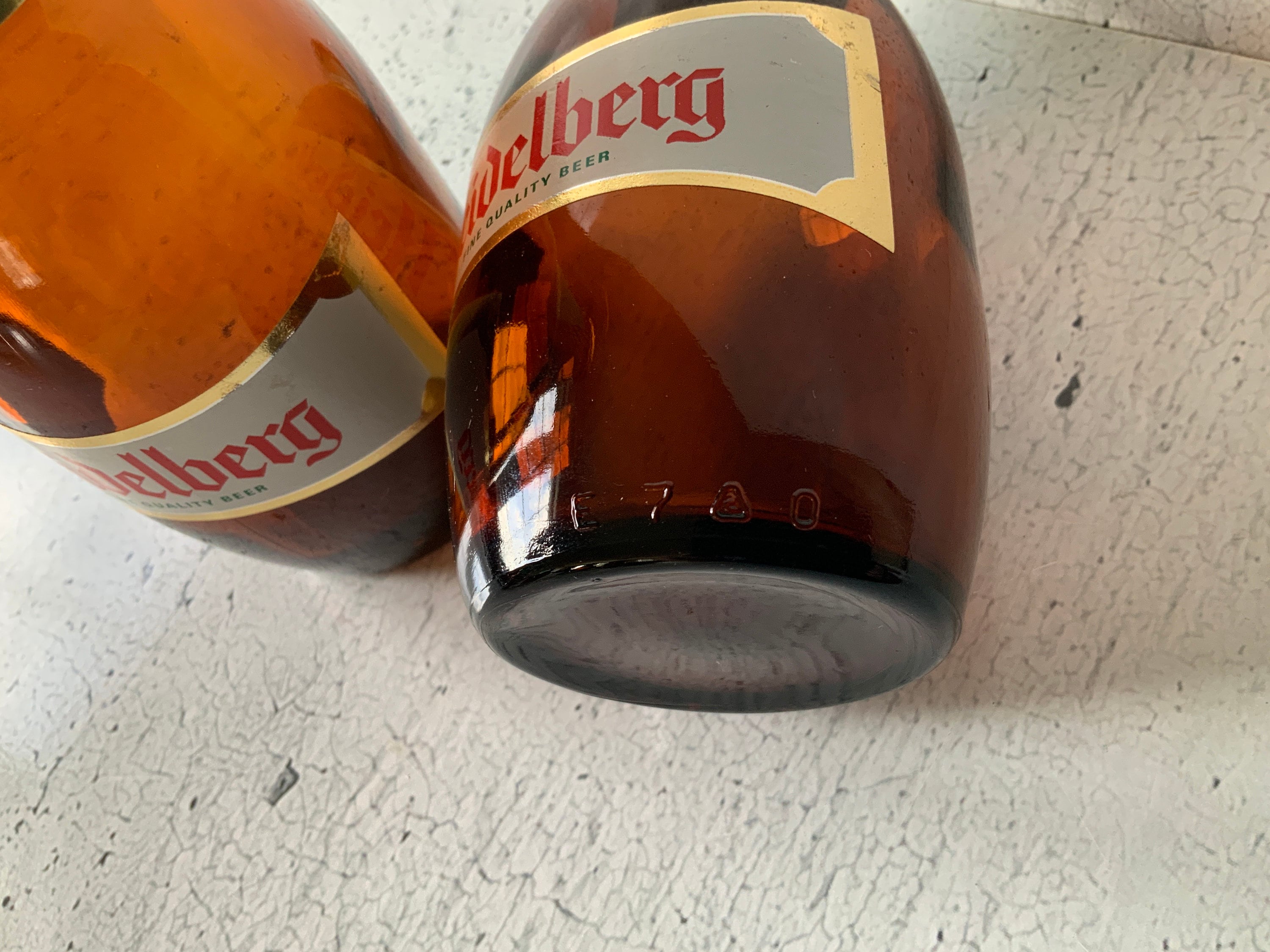 Heidelberg Stubby Bottle. Vintage. Collectible Beer Bottle. Carling ...