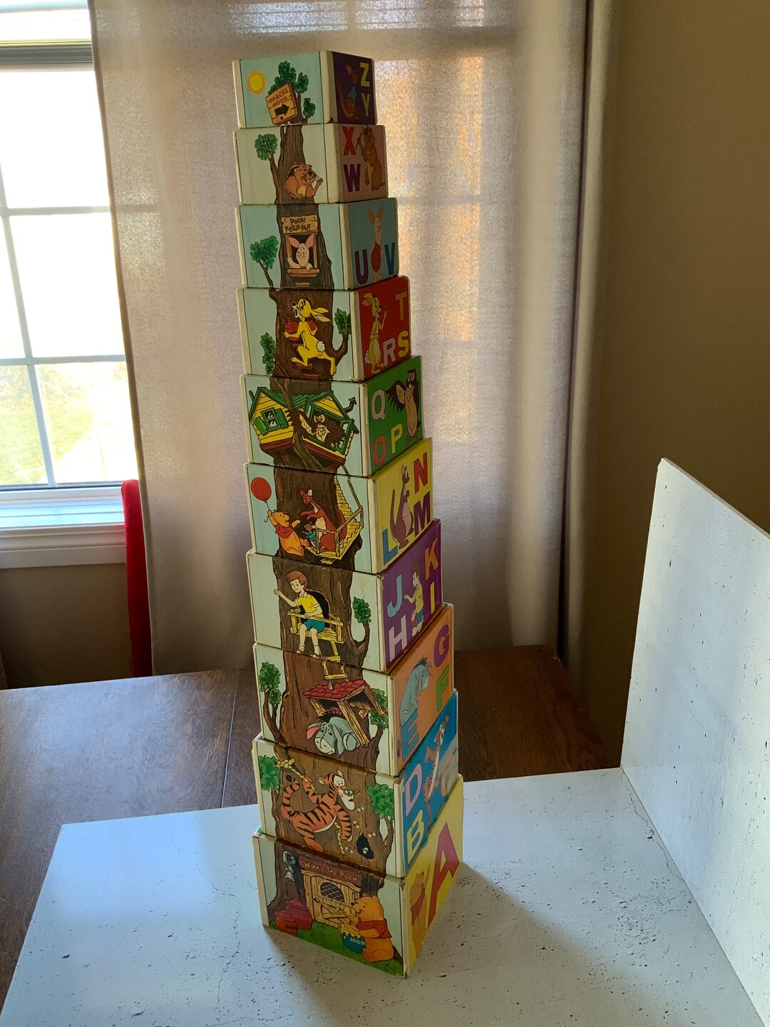 Winnie Pooh Stacking/nesting Boxes. Walt Disney Productions. - Etsy