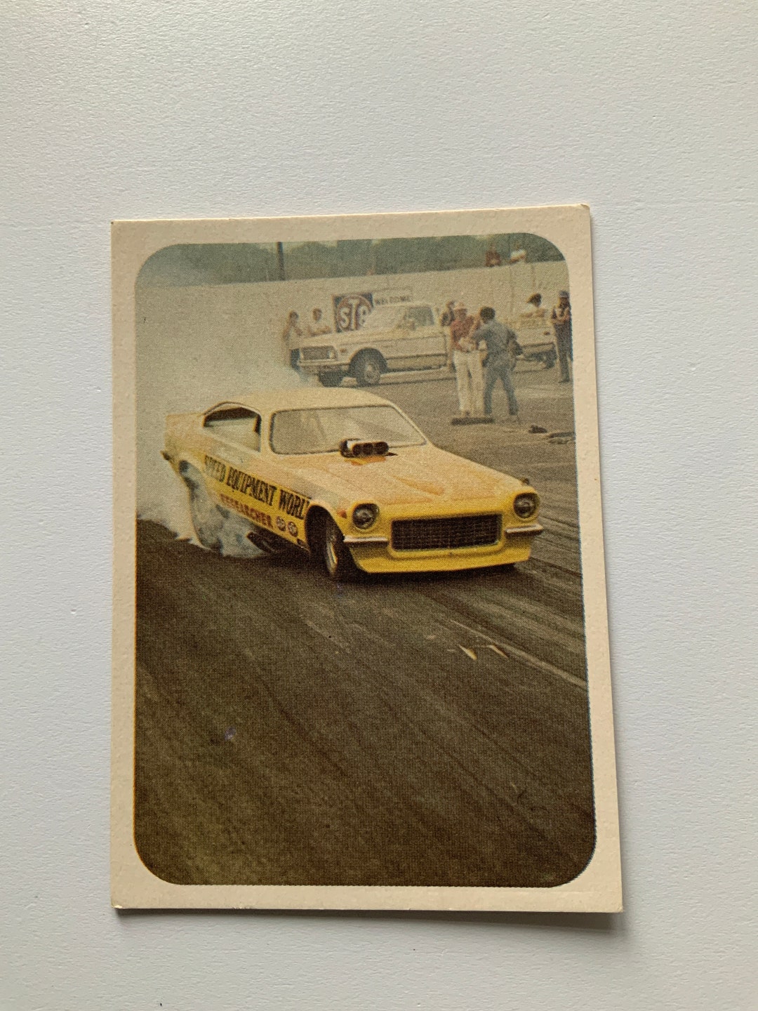 More Chevy Vegas! AHRA 1972 Drag Nationals Cards. Fleer. Collectible ...