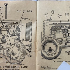 Case LA Service Manual. Original. Authentic! 1940’s/50’s. Owner’s ...