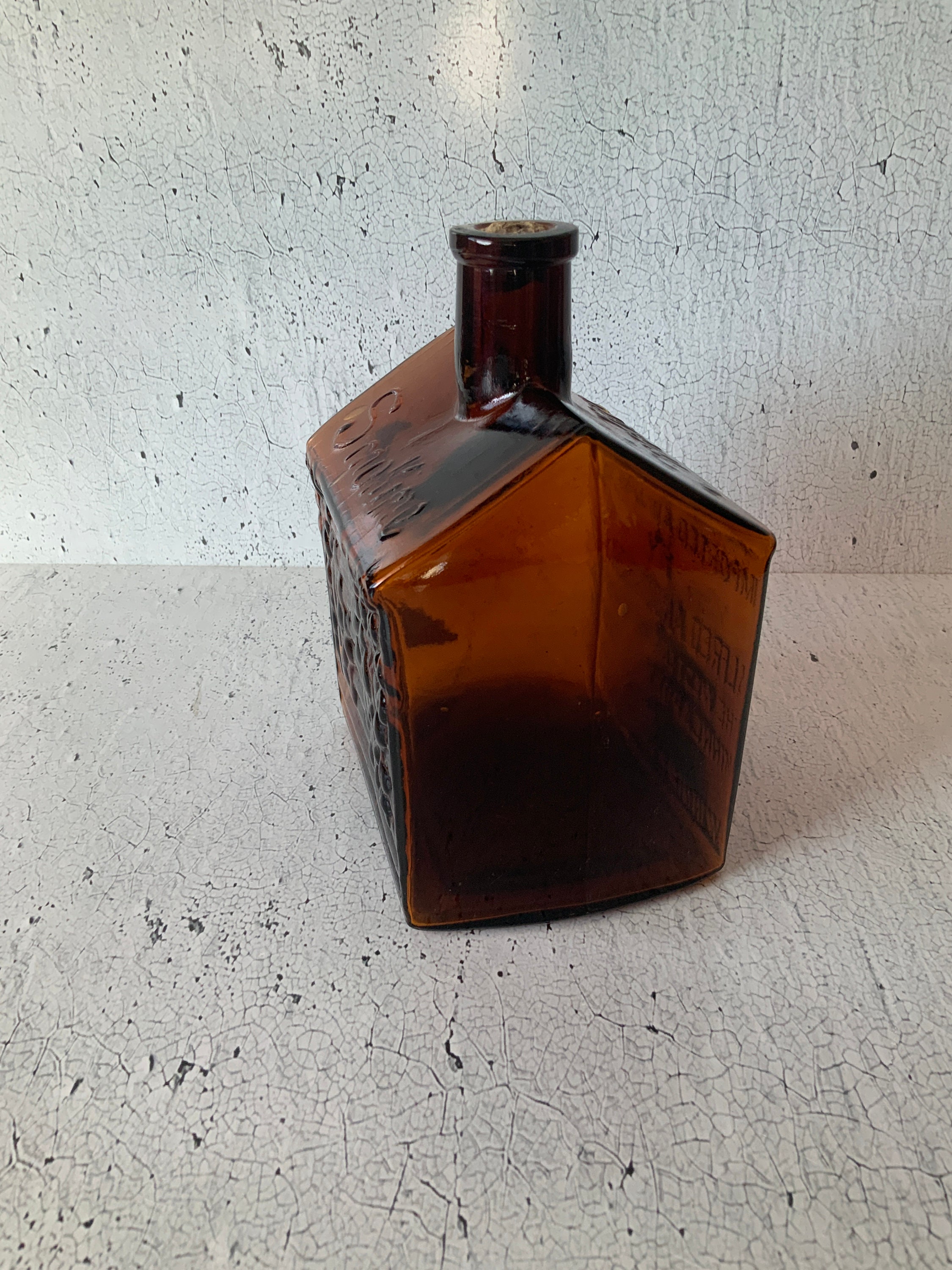 Log Cabin Bottle. 1900-1905. Andresen and Co. Smokine Bottle. Winnipeg ...