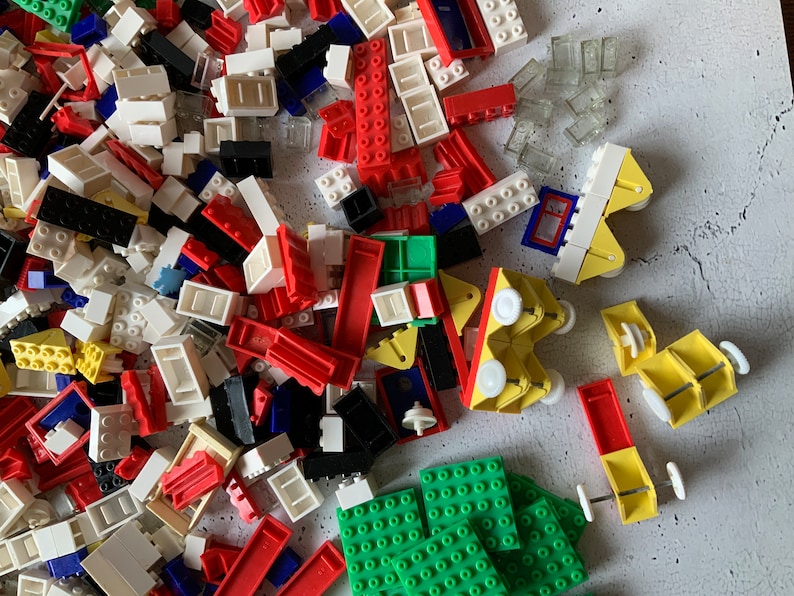 Lino Blocks Pre-lego. Plastic Building Blocks. 1940’s/1950’s. Fits to ...