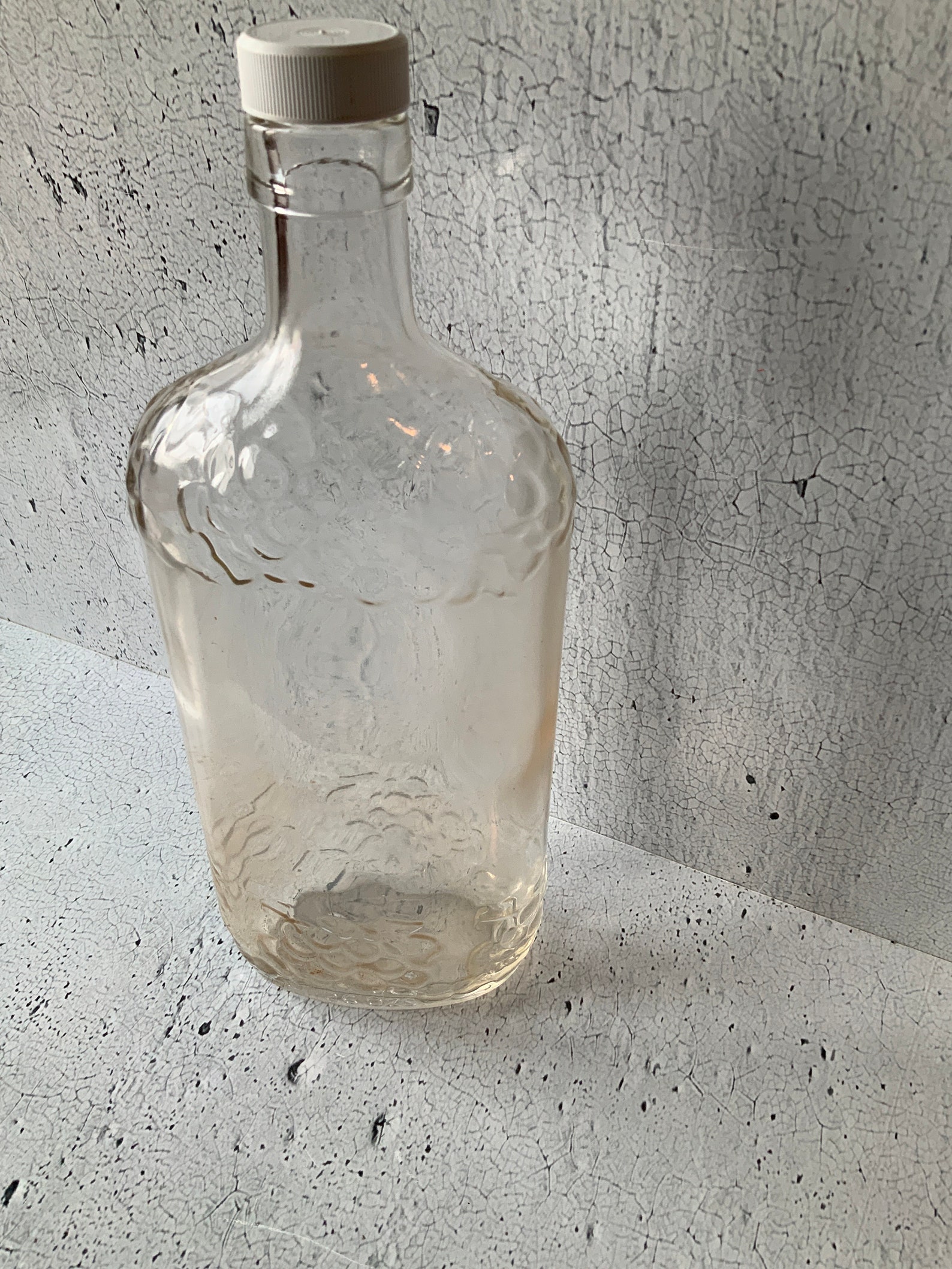 Vintage Grower’s Wine Bottle. Embossed With Grapes. Rare. 5206 ...