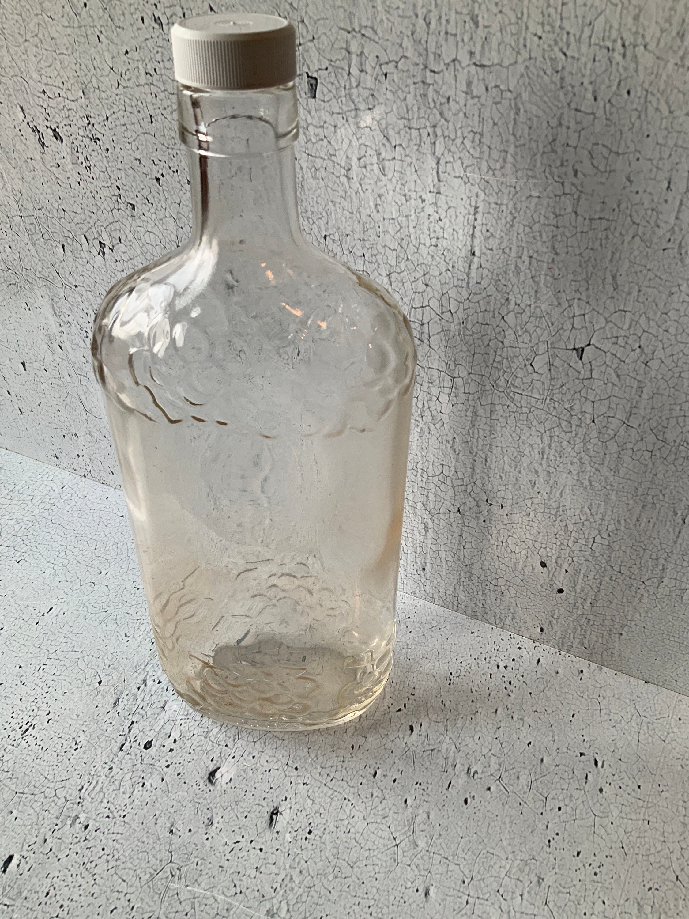 Vintage Growers Wine Bottle. Embossed With Grapes. Rare. 5206 ...