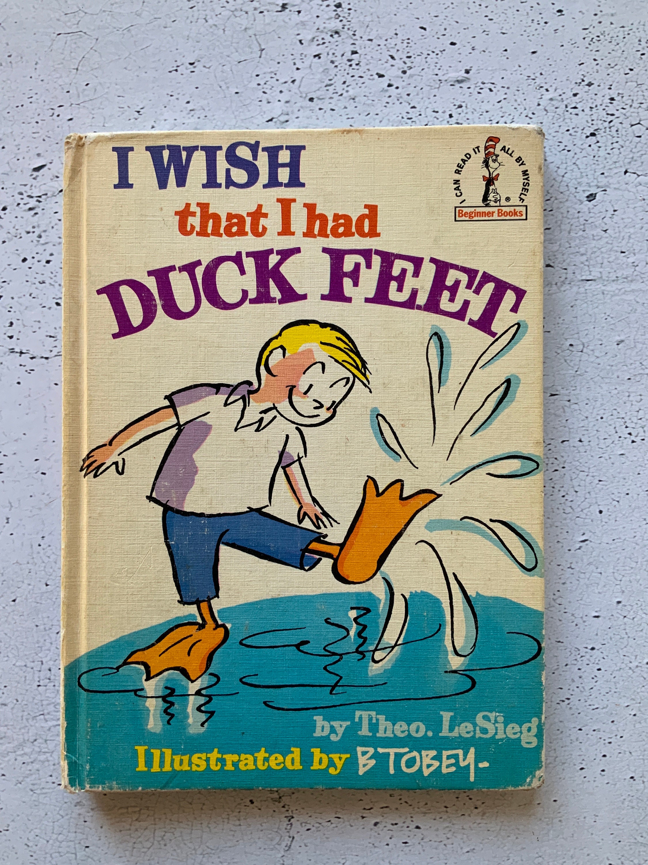 I Wish I Had Duck Feet. 1965. Random House. A Beginners Book. - Etsy