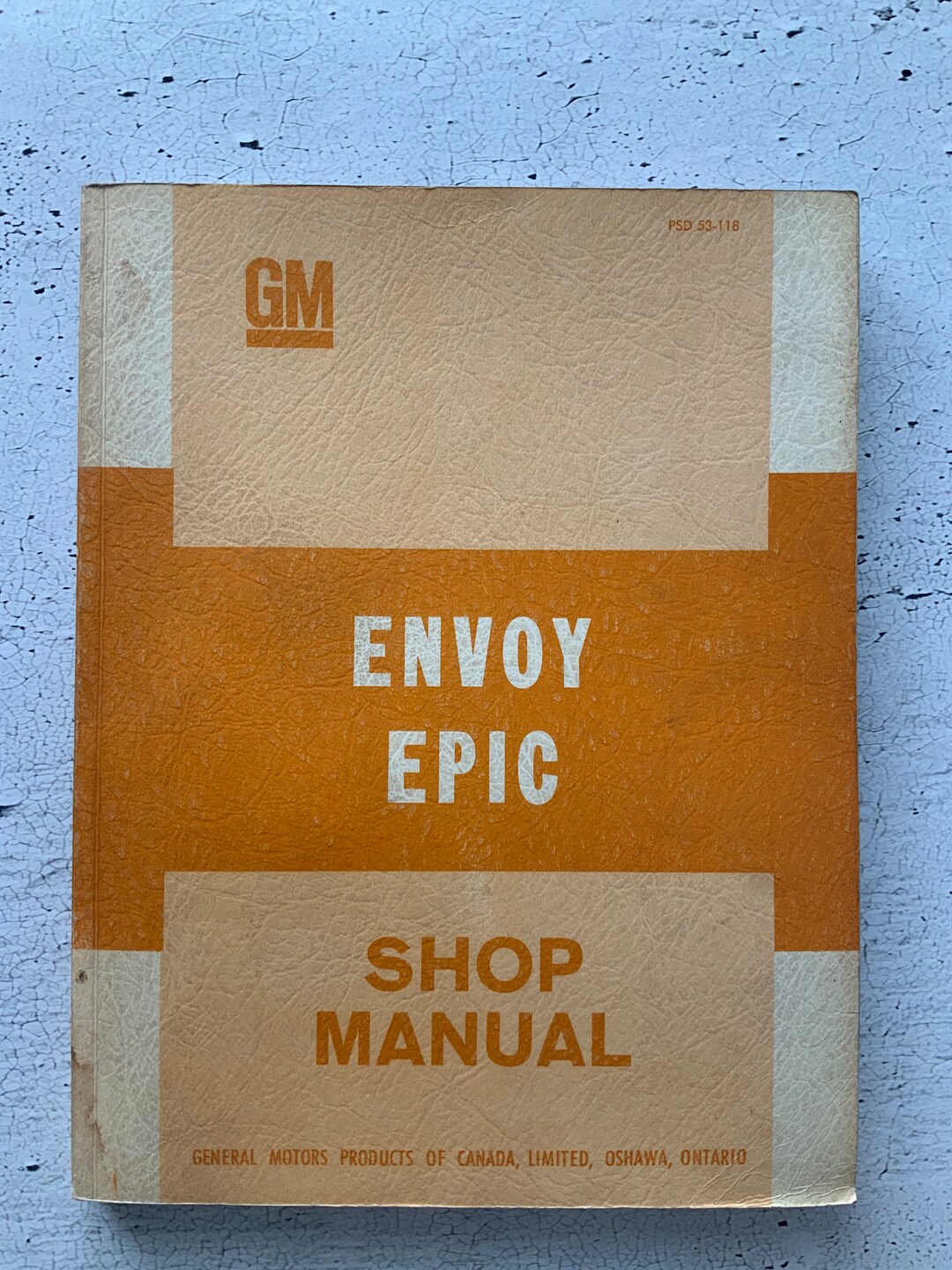 Epic 1965. Envoy Epic Service Manual. Shop Manual. Parts Book. Parts ...