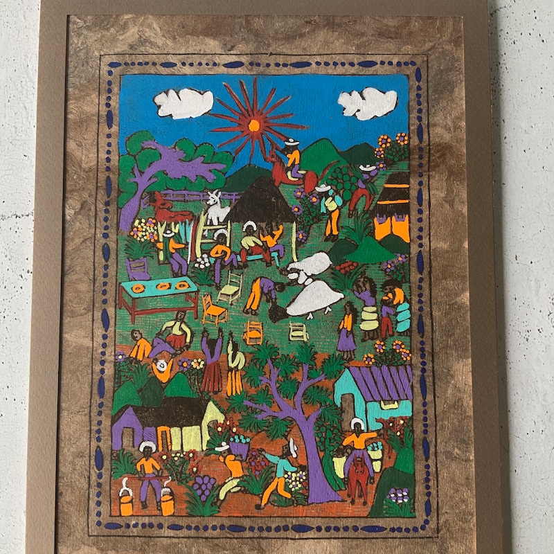 Amate Bark Painting - Etsy