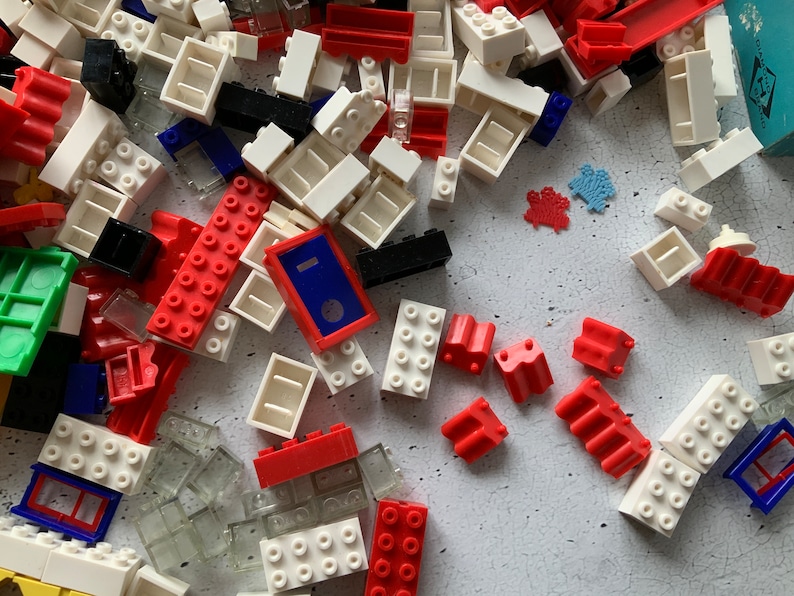 Lino Blocks Pre-lego. Plastic Building Blocks. 1940’s/1950’s. Fits to ...