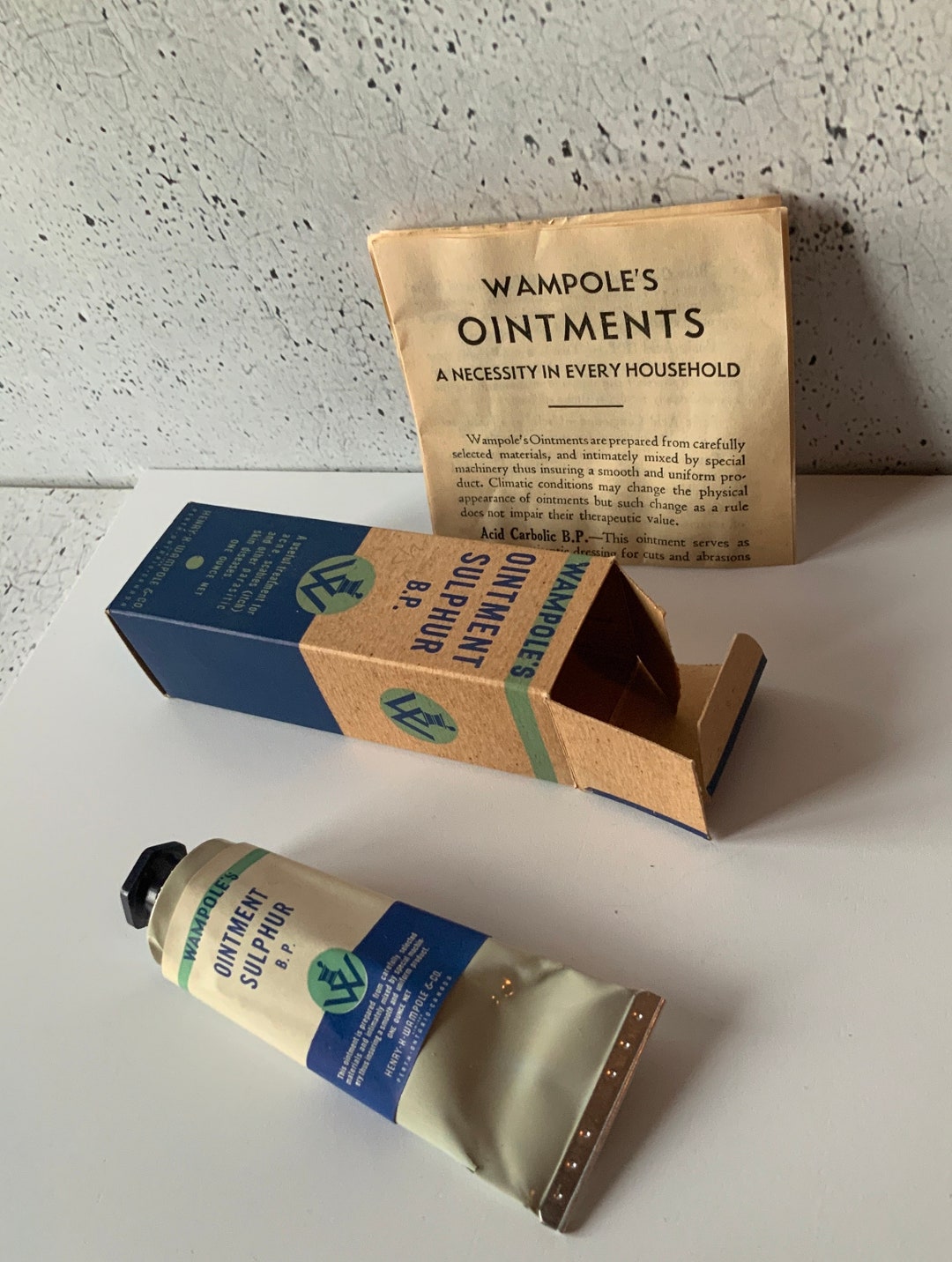 Vintage Wampole’s Ointment. in Original Box. Vintage Medicines ...