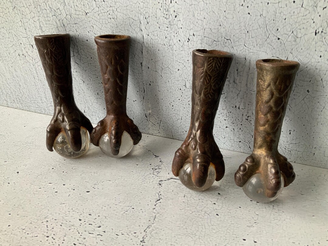 Claw Foot Ball Foot Eagle Claw Furniture Feet. Antique Furniture Legs ...
