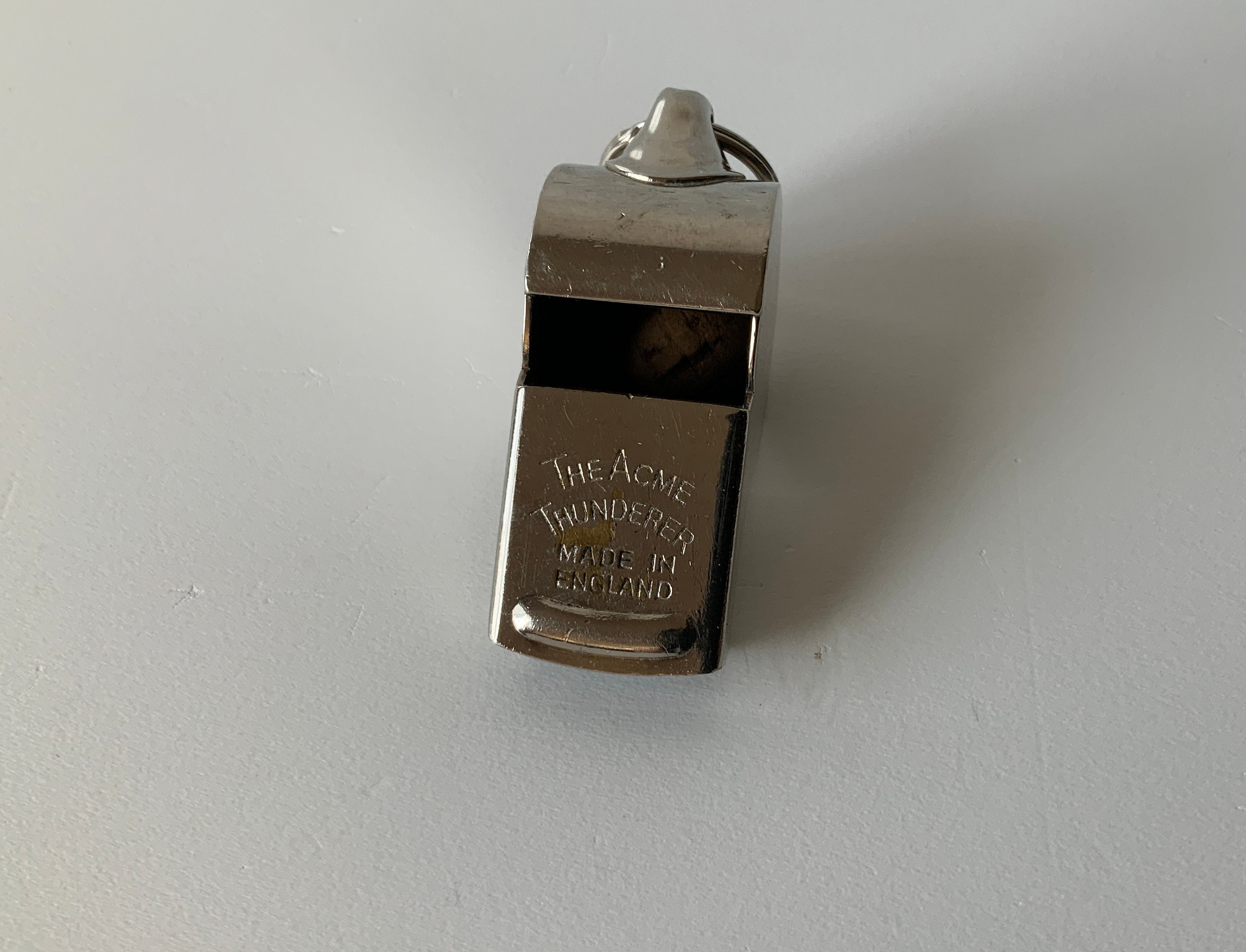 ACME Thunderer Whistle. Vintage. Chrome Plated. Referees Whistle ...