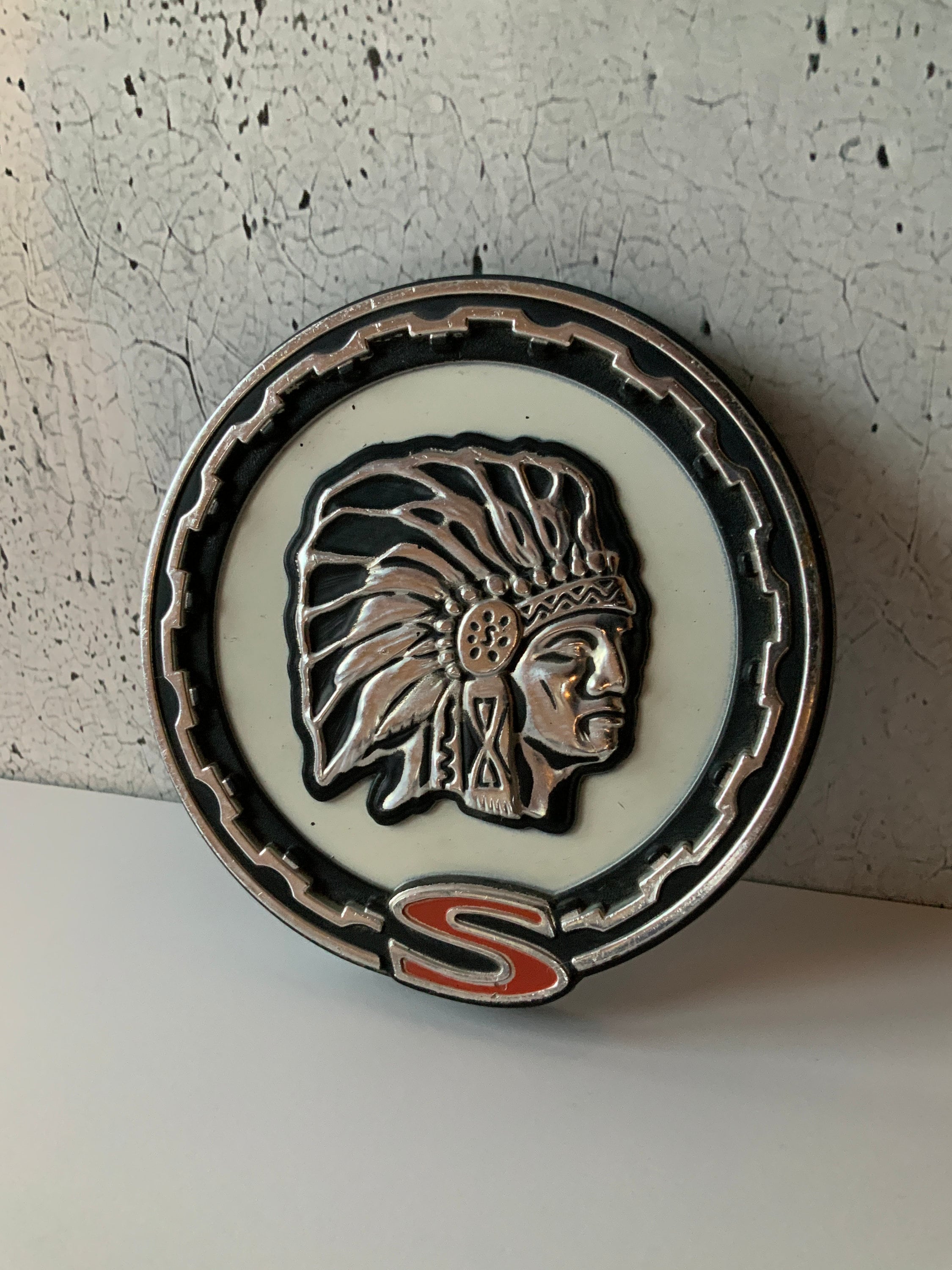 Jeep Cherokee Wagoneer Chief S Emblem. Original Equipment. OE. Truck ...
