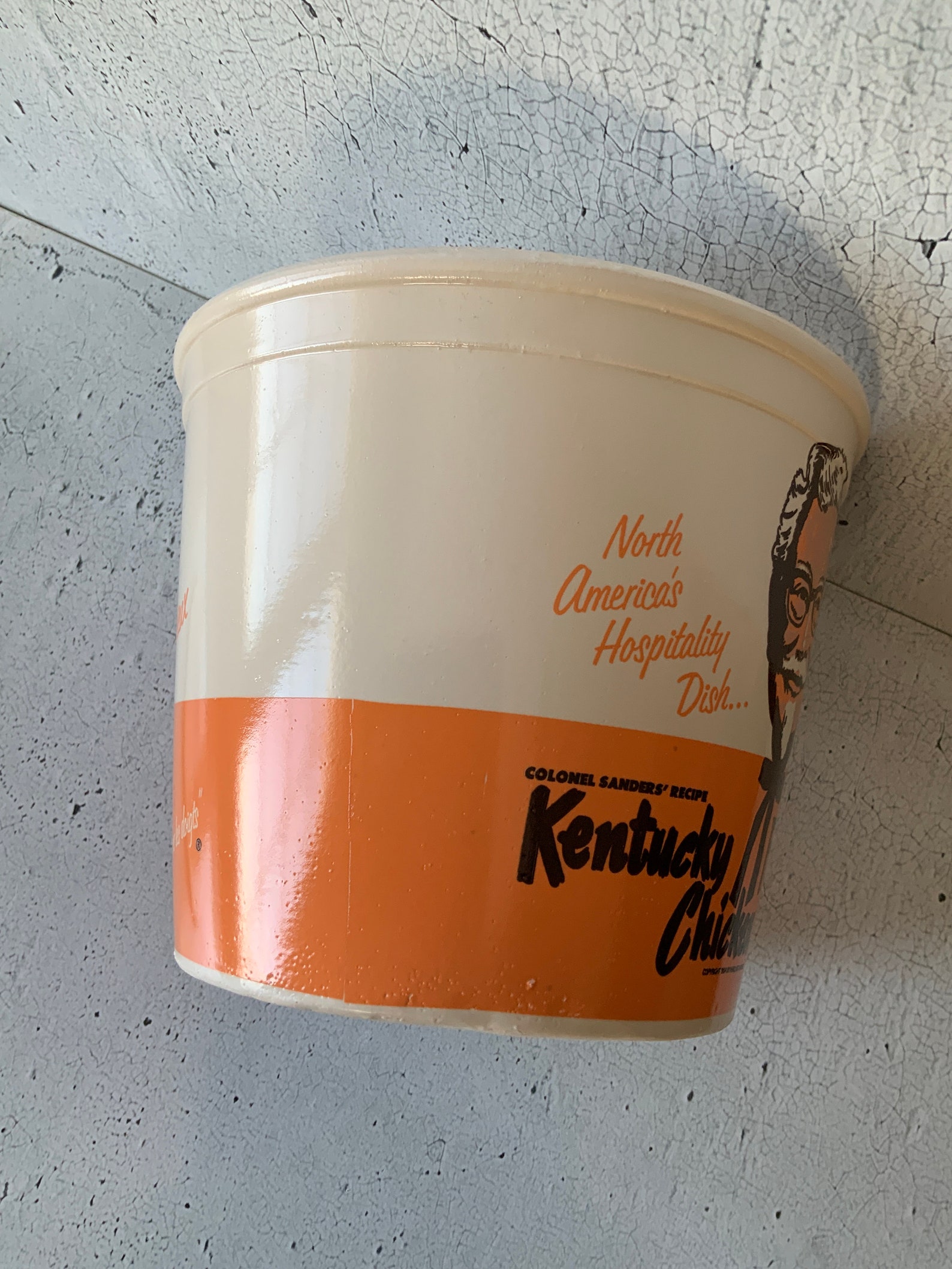 Ceramic KFC Bucket. Collectors Item. Vintage Fast Food Collectible ...