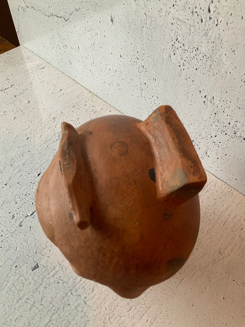 Mayan Style Effigy Vase. Pre-columbian. Face Jar. Plumbate. Pottery ...