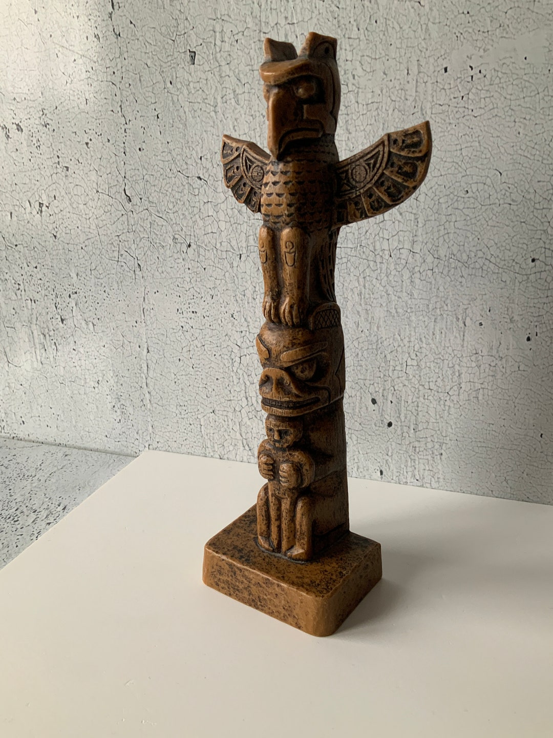 Boma Totem. West Coast Art. Indigenous Sculpture. Totem Pole. 1970s/80s ...