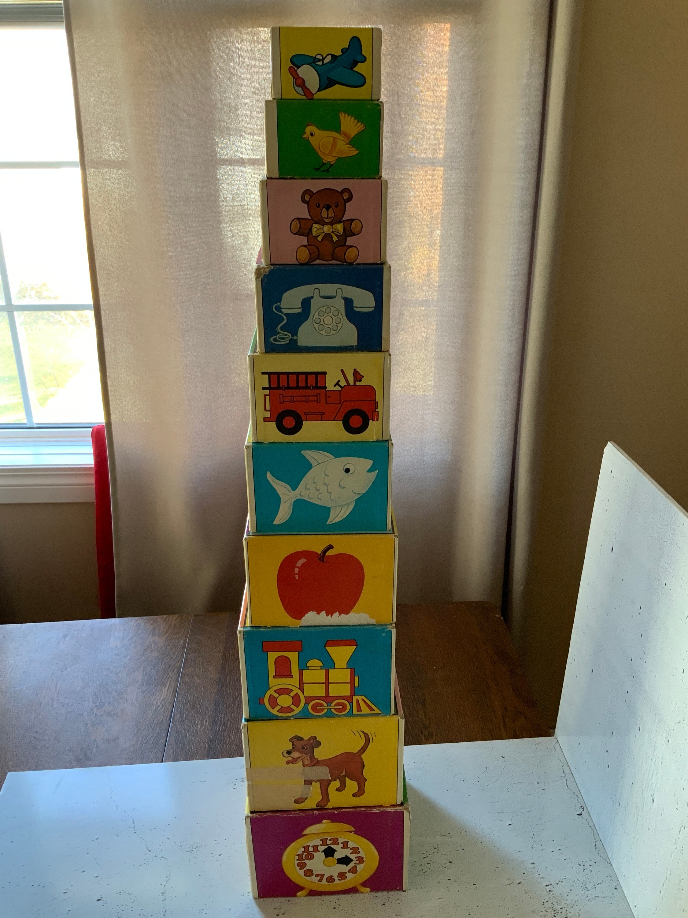 Winnie Pooh Stacking/nesting Boxes. Walt Disney Productions. - Etsy