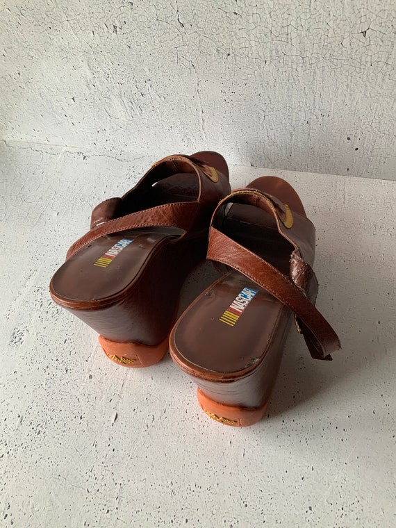 Vintage 1970’s/80’s Nascar Wedges. Labeled. High heel… - Gem