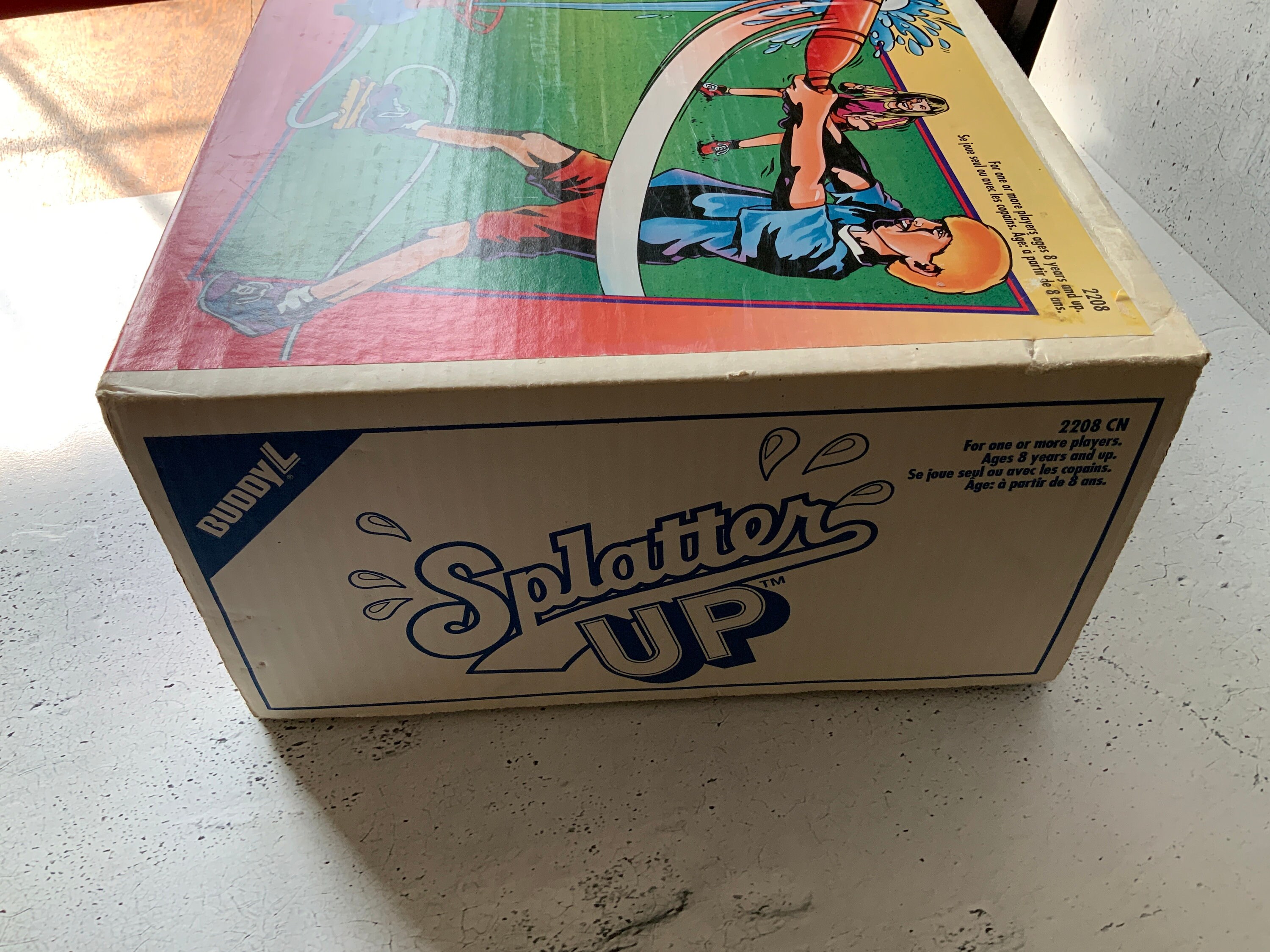 Splatter UP Buddyl Water Game. Baseball Splash. Summer Fun. 1993 WET ...