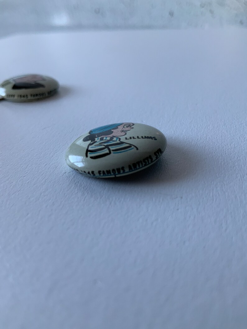 1940s Pep Pins Kelloggs Cereal Promo Pins. Choice. Comic Strip. 1945 ...