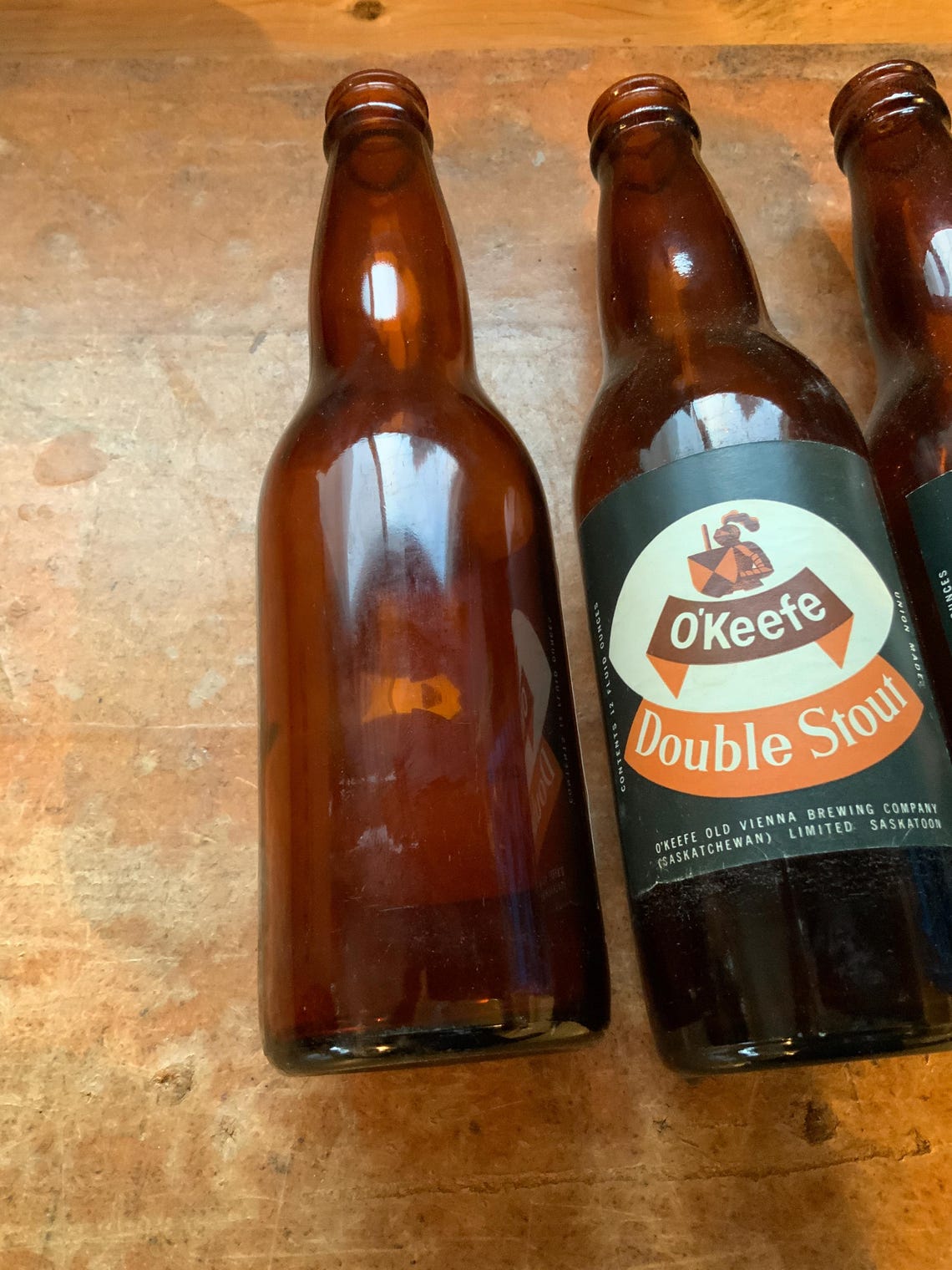 O’keefe Double Stout Longneck Bottle. Vintage Collectible Beer Bottle ...