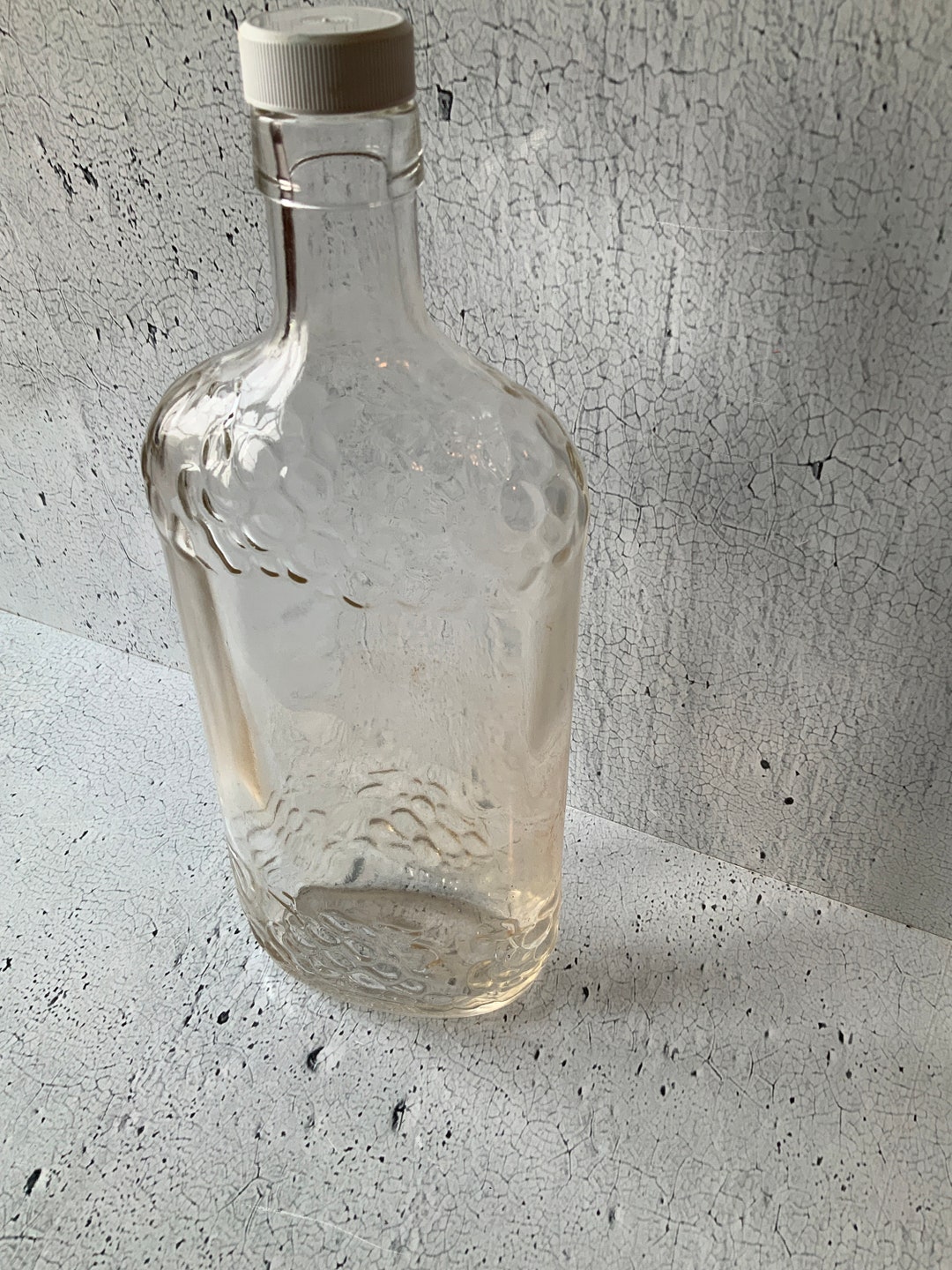 Vintage Grower’s Wine Bottle. Embossed With Grapes. Rare. 5206 ...