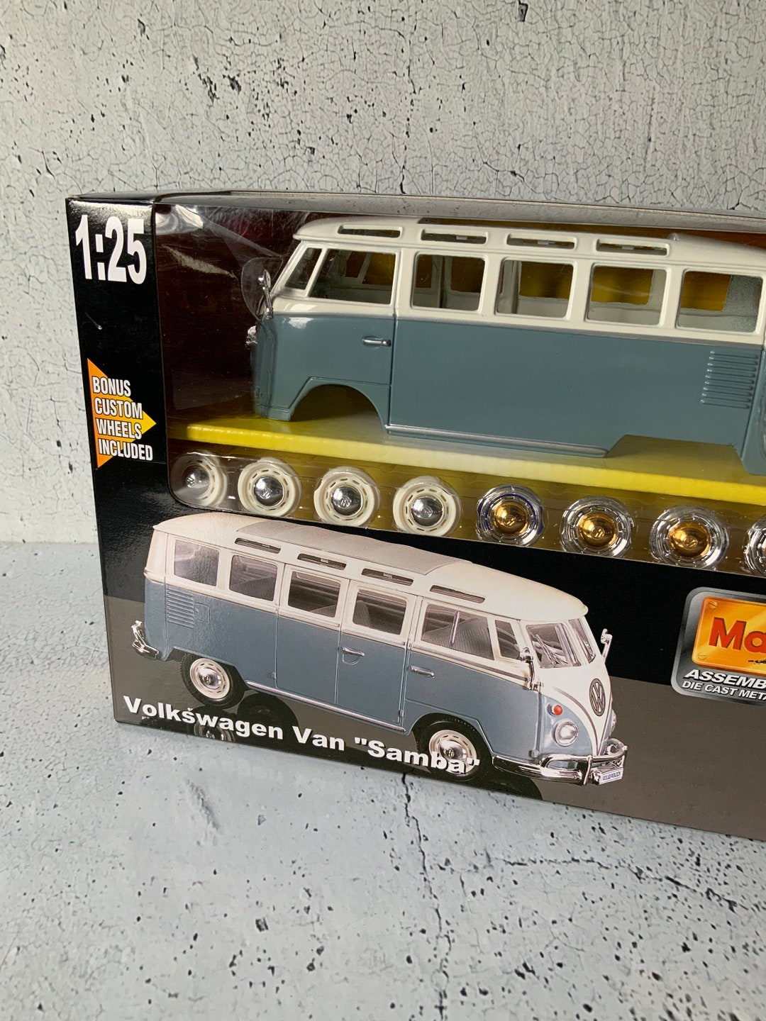 VW Samba Die Cast Model. Maisto 2001. Uopened! for Assembly. A Real ...