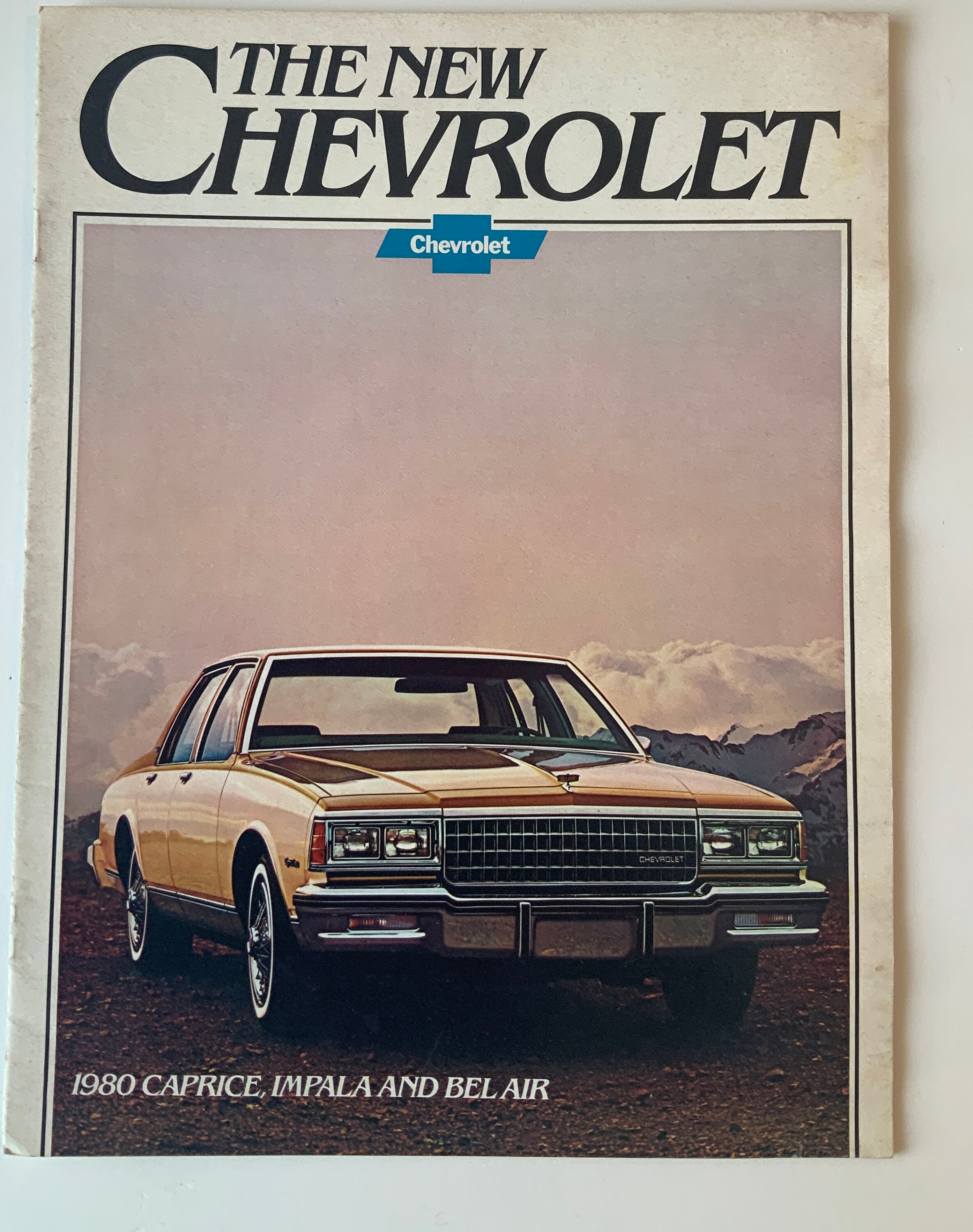 1980 Chevrolet Car Brochure. Impala. Caprice Classic. Wagons. Vintage ...