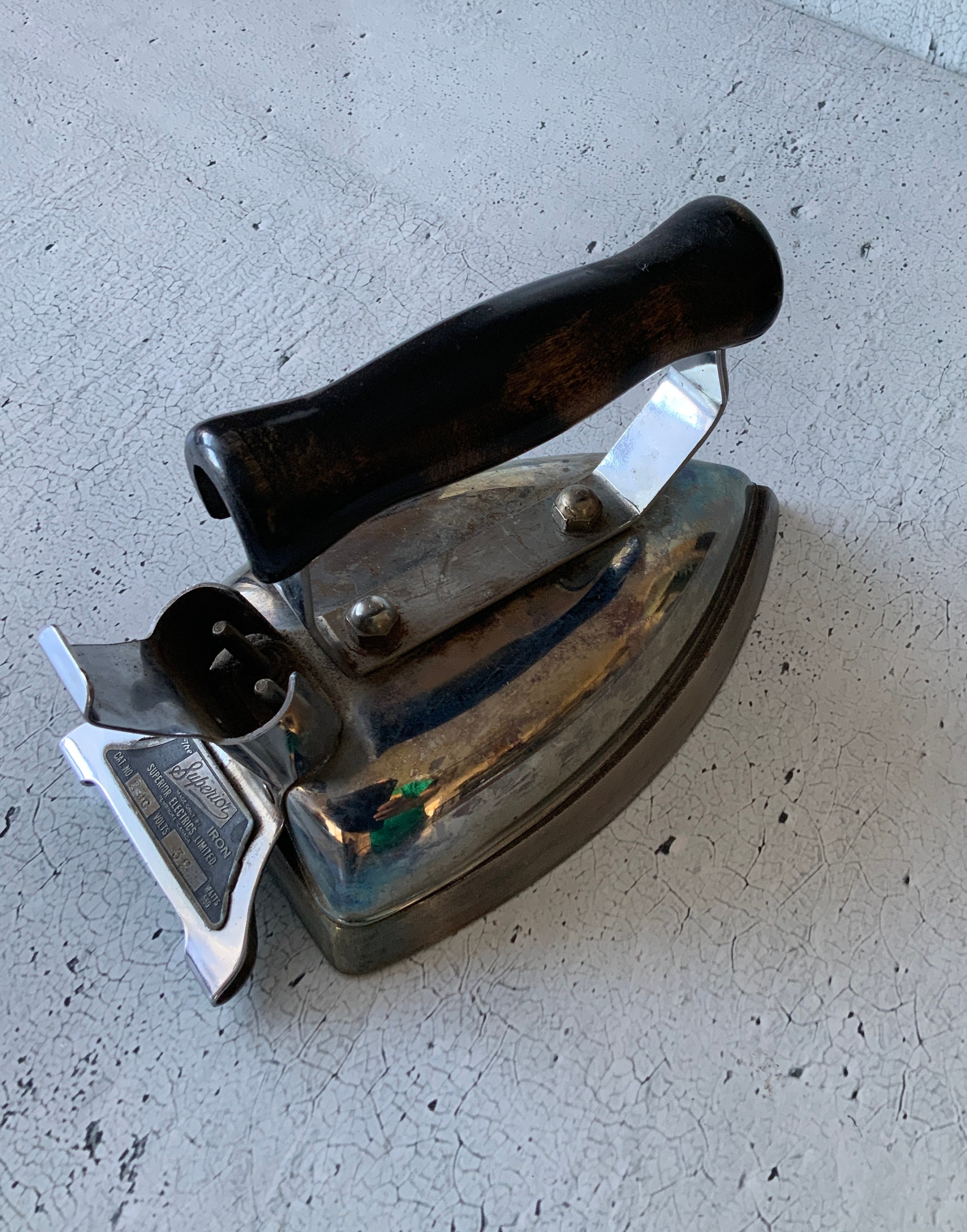 Vintage Superior Iron. Corded Iron. Clothing Iron. Clothing Press. - Etsy