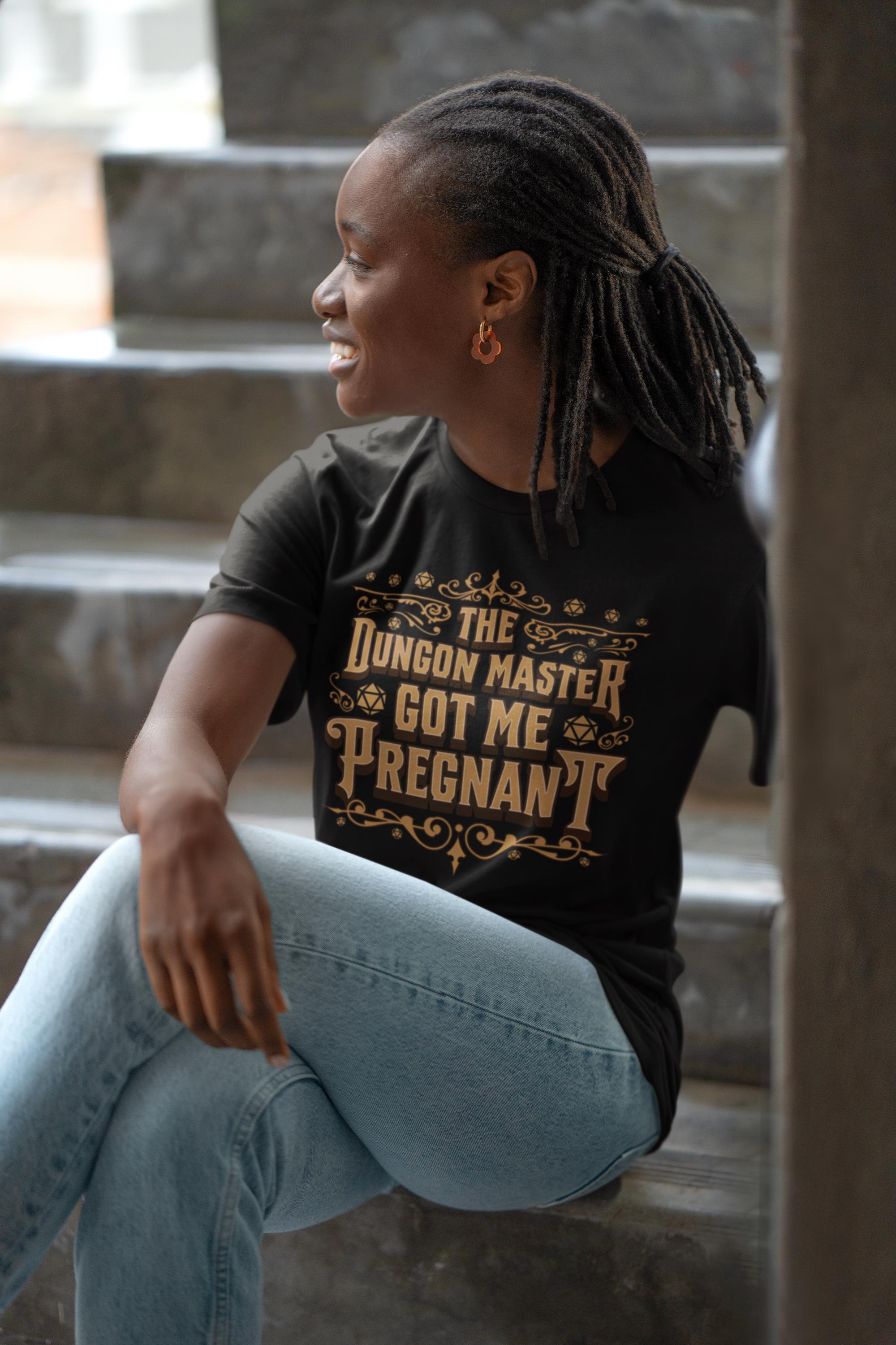 Dnd Pregnancy Announcement Husband, Funny Gamer Family Tee Shirts, Baby ...