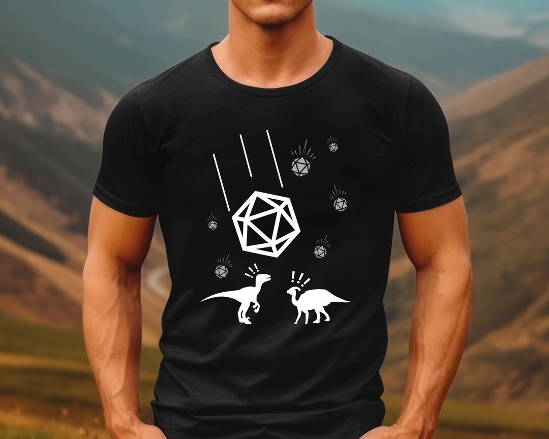 Dungeon Master Gift Tshirt, Funny Dnd Meteor Top, Tabletop Roleplaying ...
