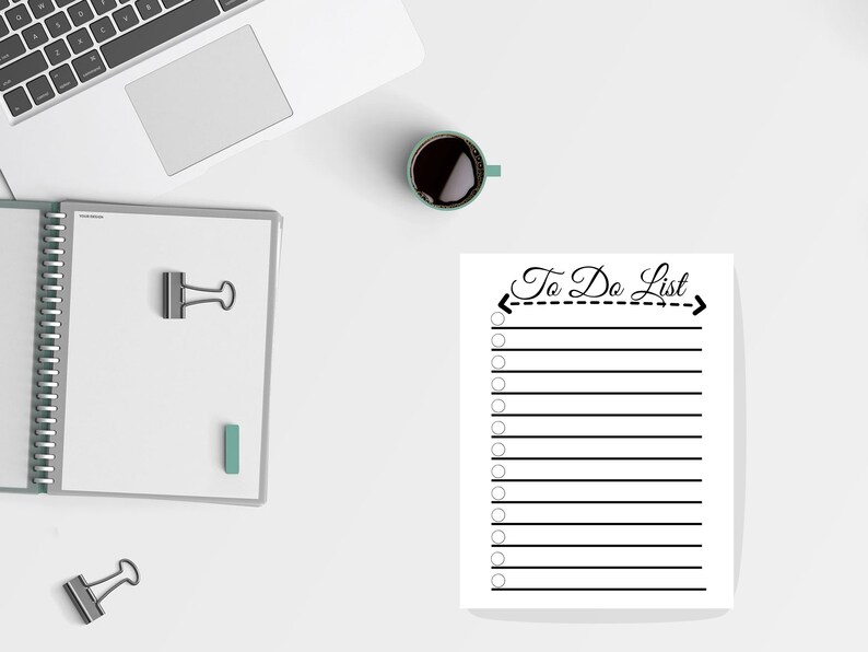 To Do List Fillable Printable, to Do List Printable, PDF and PNG to Do ...