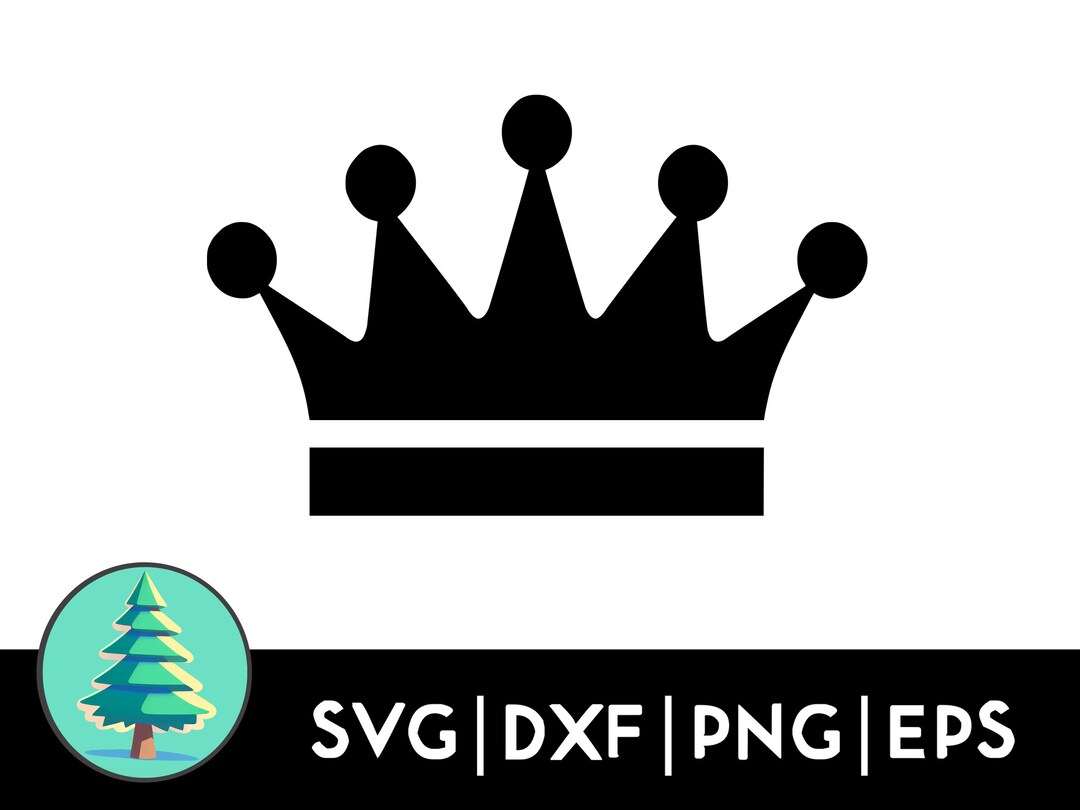 Crown SVG - Royal King and Queen Clipart, Elegant Tiara Vector, Digital ...