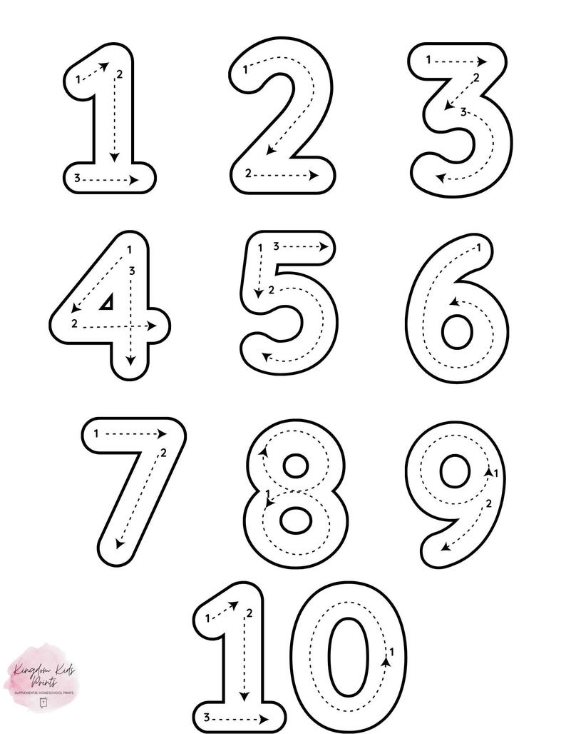 All About Numbers- Preschool/ Pre-k Number and Counting Practice ...