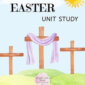 Easter Unit Study: Homeschool & Sunday School Printable (PDF) - Etsy