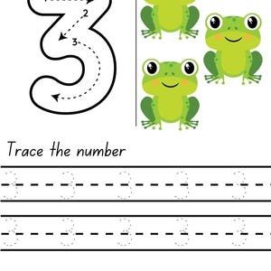 All About Numbers- Preschool/ Pre-k Number and Counting Practice ...