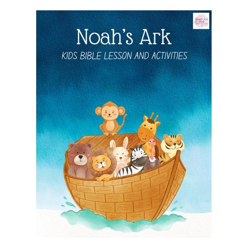 Noah's Ark Kids Bible Lesson: Sunday School Printables (PDF) - Etsy