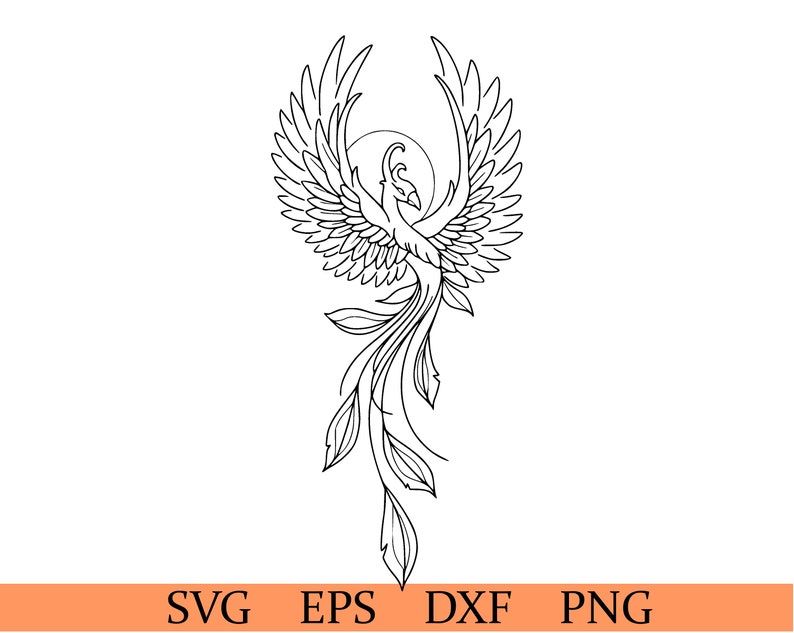 Phoenix Svg, Phoenix Cut File, Phoenix Art, Phoenix Png - Etsy