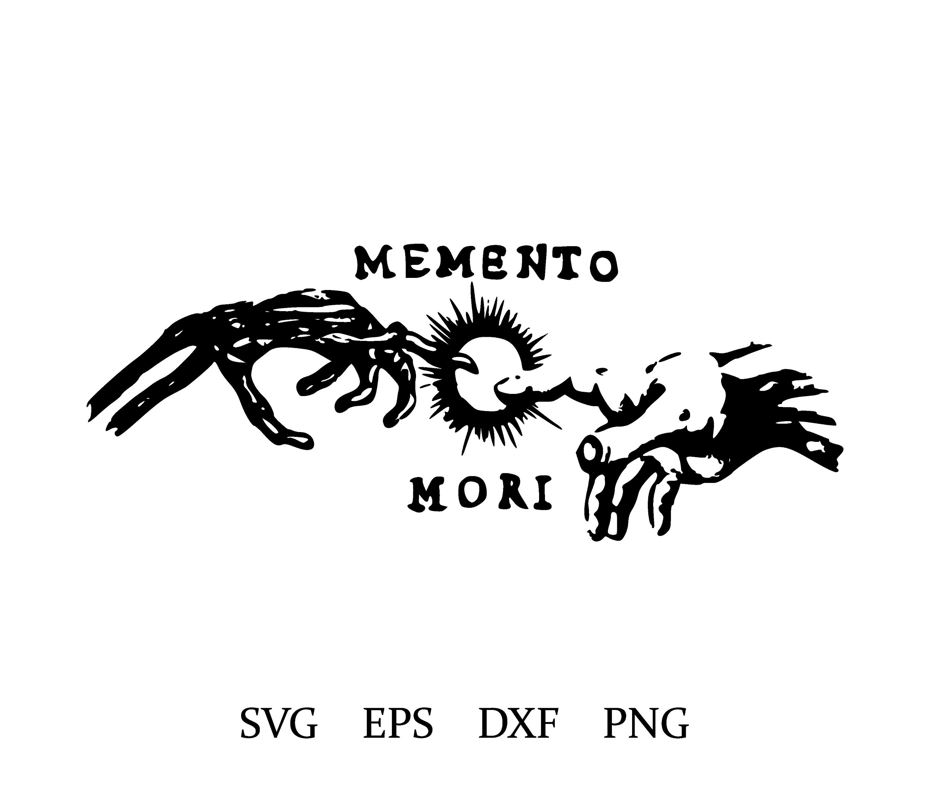 Memento Mori Svg Life Touching Death Latin Clipart Eps Dxf Png - Etsy