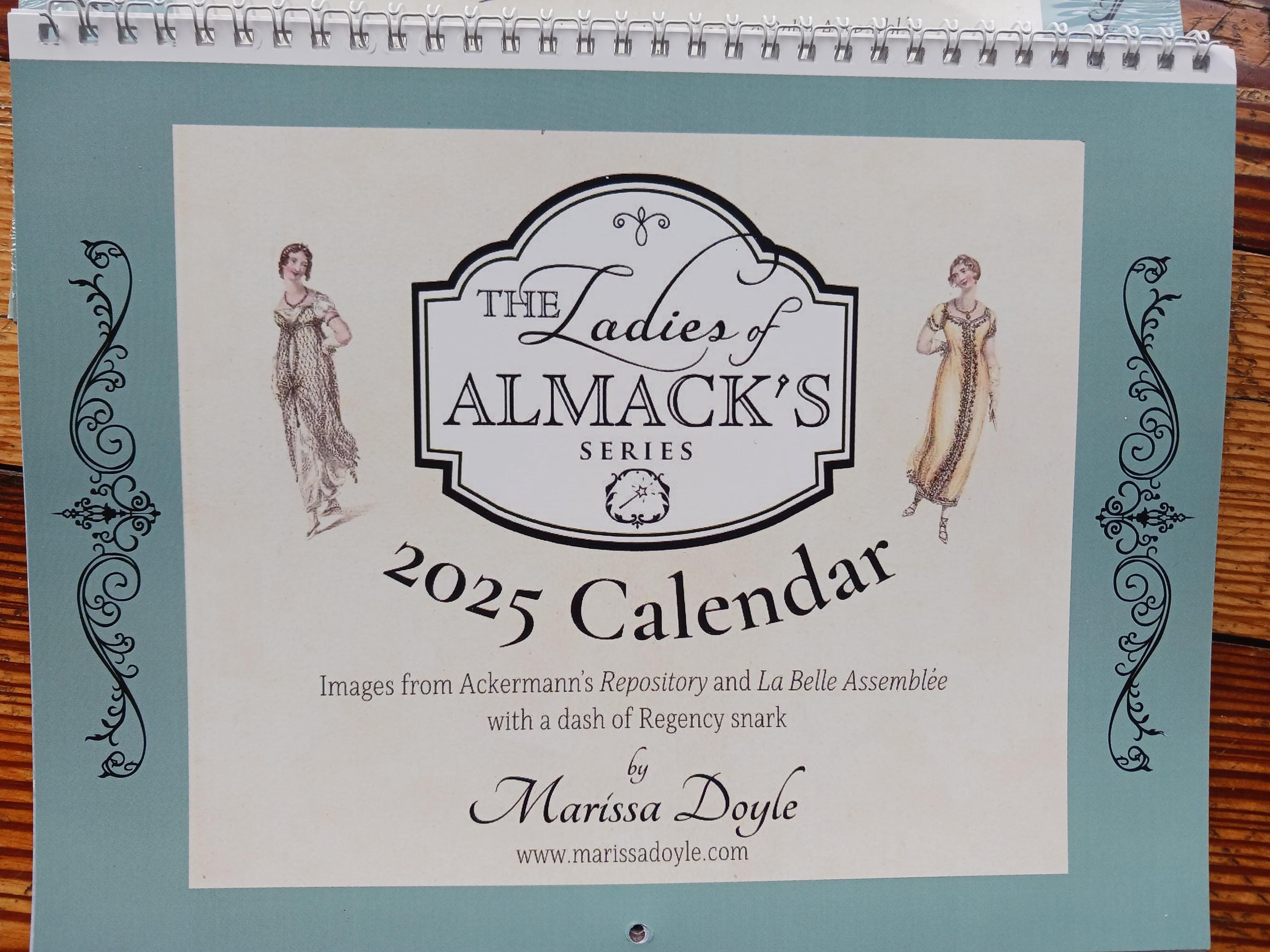 The Ladies of Almack's Regency Memes Calendar 2025 - Etsy