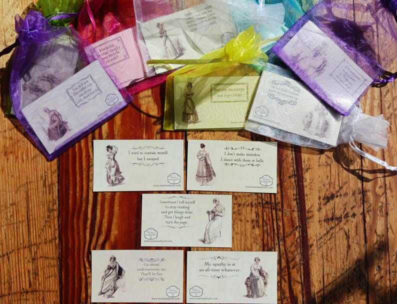 The Ladies of Almack's Regency Meme Magnets No. 6 Set of Five - Etsy