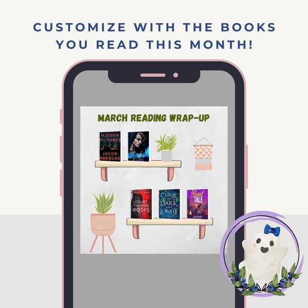 Canva Template Monthly Wrap Up Etsy