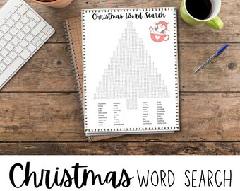 Grinch Word Search How the Grinch Stole Christmas Christmas Word Search ...