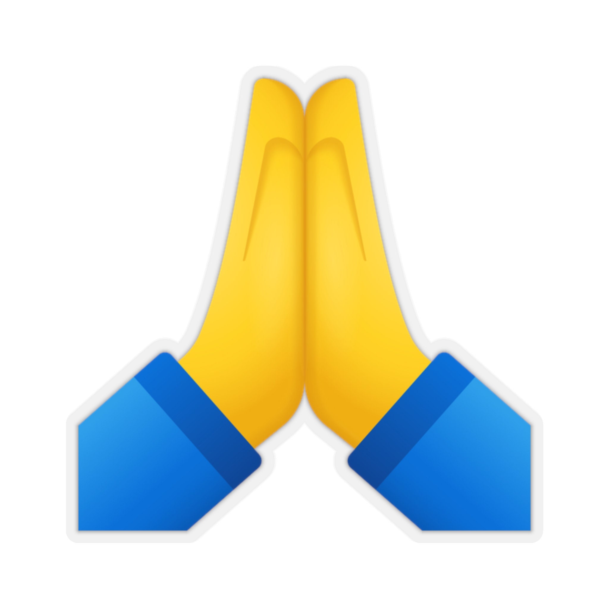 Emoji Prayer Hands Transparent