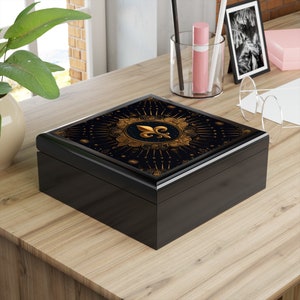Treasure Enclosed: the Black Jewelry Box - Etsy
