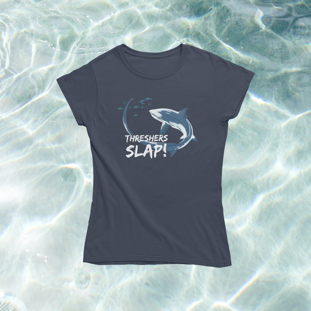 Thresher Shark T-shirt Feminine Cut - Etsy